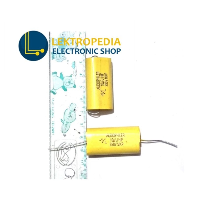 Jual MKP 106 / 250v KUNING Milar 250 v 10uF 10 uF Mylar Kapasitor ...