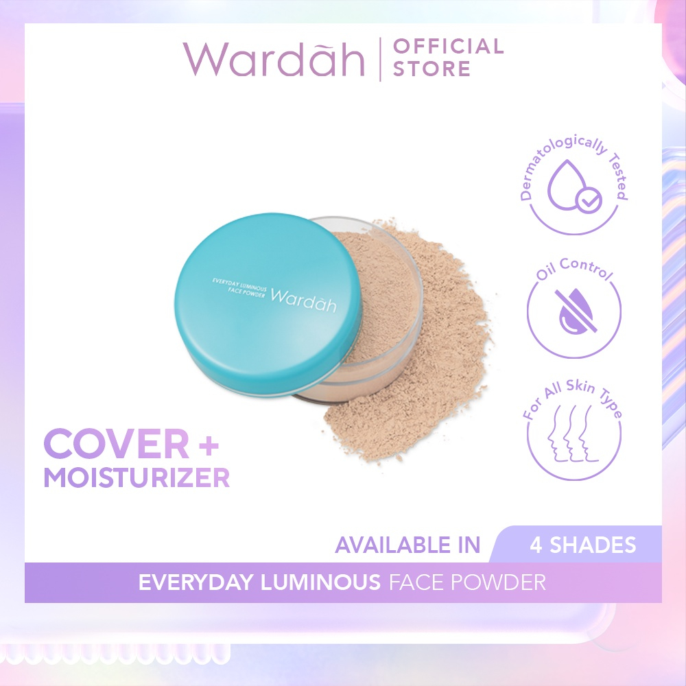 Jual Wardah Everyday Luminous Face Powder 30 g | Shopee Indonesia