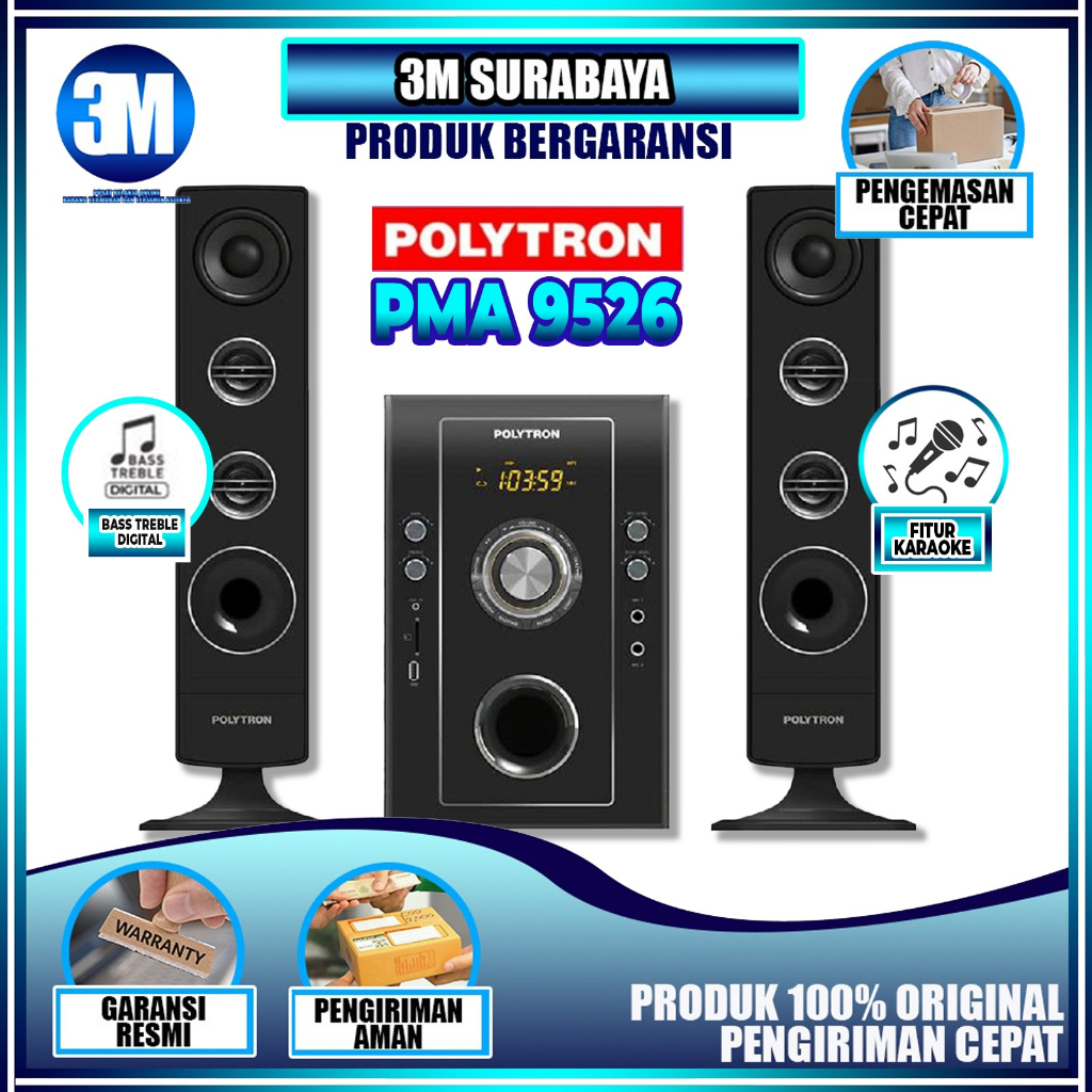 Jual Speaker Polytron Pma 9506 9526 Garansi Resmi Speaker Pma 9506