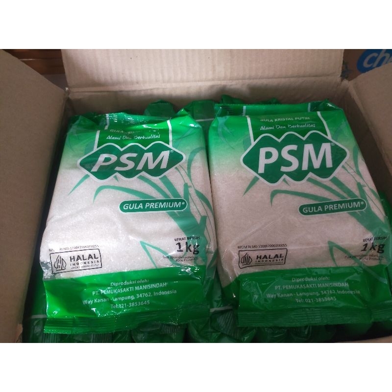 Jual GULA PASIR PREMIUM PSM/GMP 1kg | Shopee Indonesia