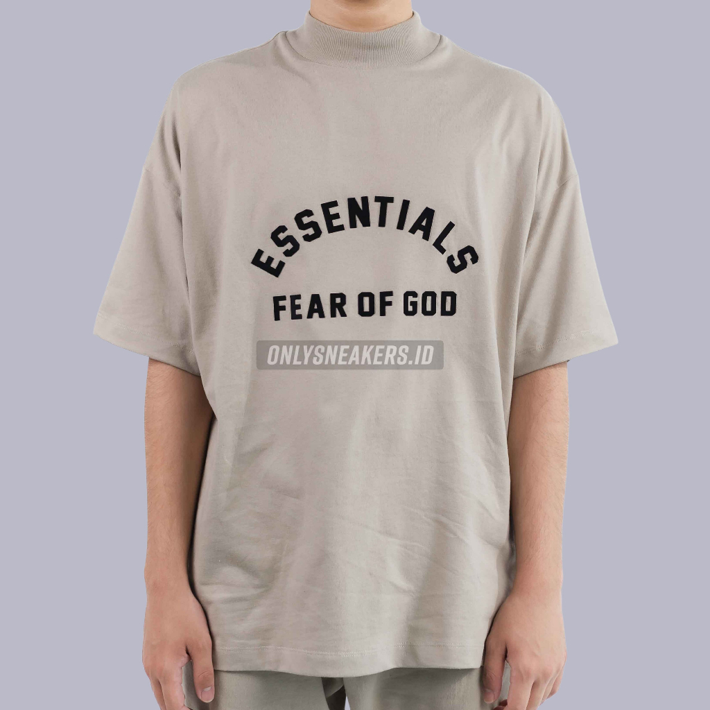Jual ESSENTIALS FOG CORE DUSTY BEIGE TEE | Shopee Indonesia
