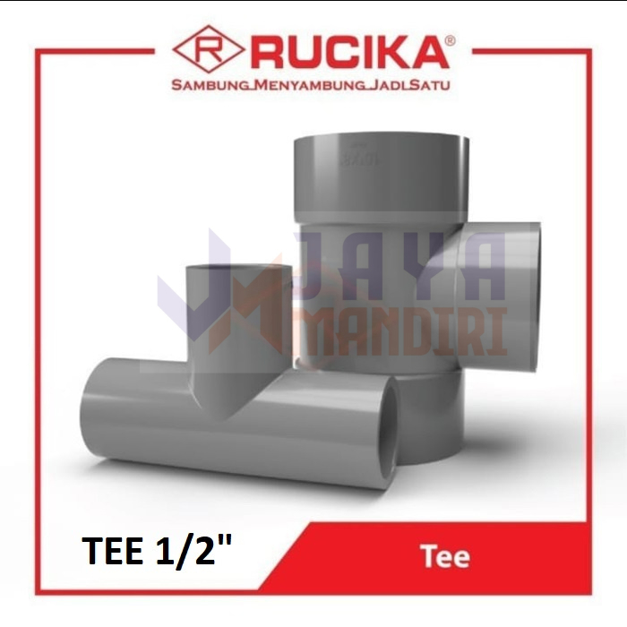 Jual Sambungan Fitting Pipa PVC RUCIKA Knie Tee Sock Drat Dalam Sock Drat Luar 1/2" | Shopee ...