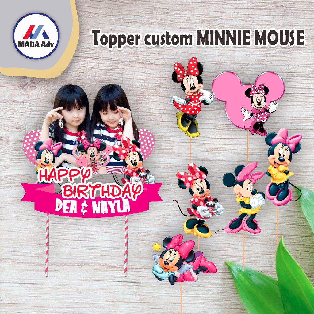 Jual Topper Cake Kue Custom Banyak Pilihan Karakter / Topper Cake Kue ...
