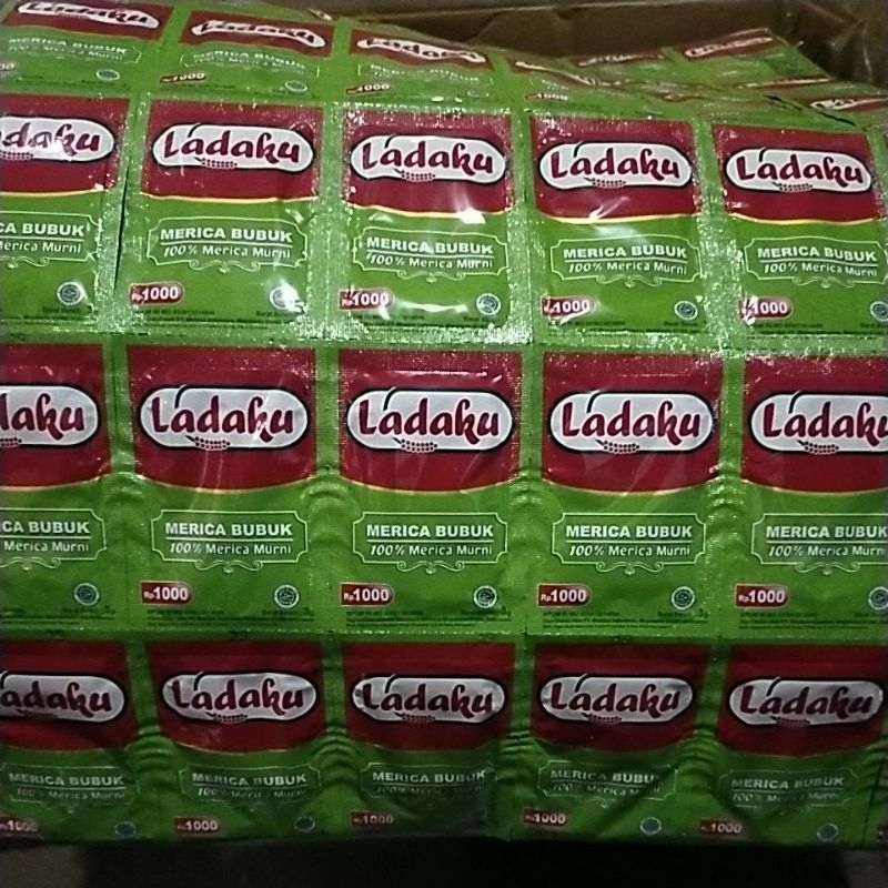 Jual Ladaku merica bubuk 1 renceng 12 sachet | Shopee Indonesia