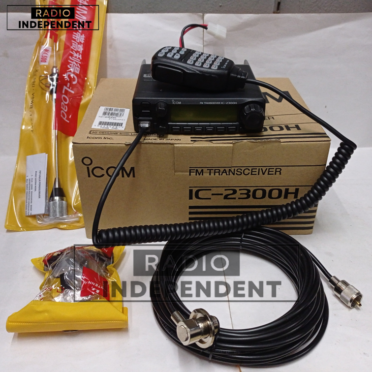 Jual Paket RIG ICOM IC-2300 plus Ant.DP-LS2E siap pakai Freq 136-174mhz ...