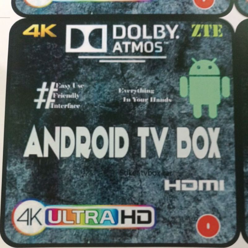 Jual Sticker Stb Zte B860H V5 V2 V1 | Shopee Indonesia