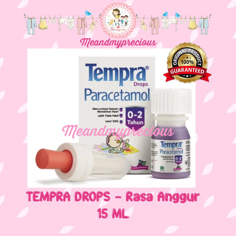 Jual MMP - Tempra Drops 15 mL Pereda Demam dan Nyeri Khusus Bayi 0 - 2 ...