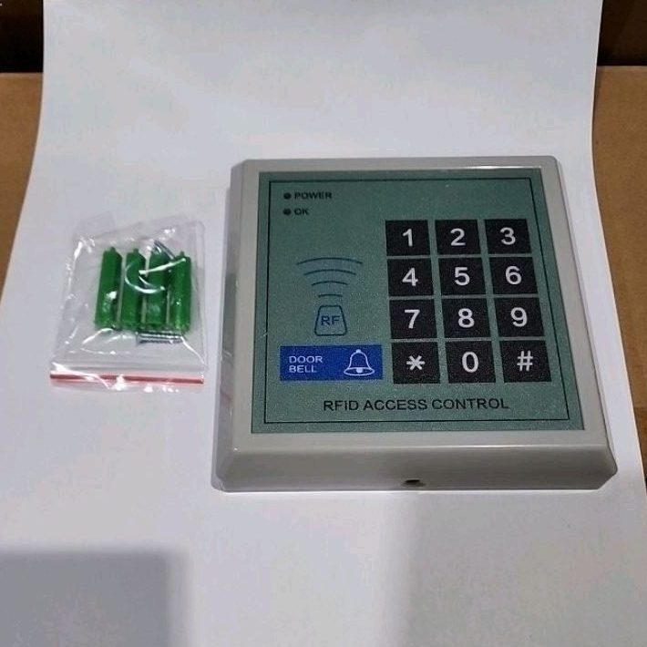 Jual Standalone Access Control RFID 125Khz / Standalone RFID Akses Kontrol RFID 125 Khz ID ...