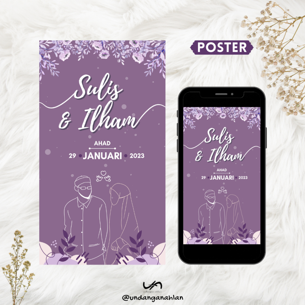 Jual UNDANGAN DIGITAL JPEG | UNDANGAN POSTER | UNDANGAN POSTER KEKINIAN ...