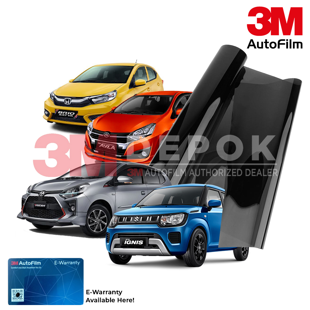 Jual Kaca Film 3M ORIGINAL Crystalline + Black Beauty SMALL CAR | Shopee Indonesia