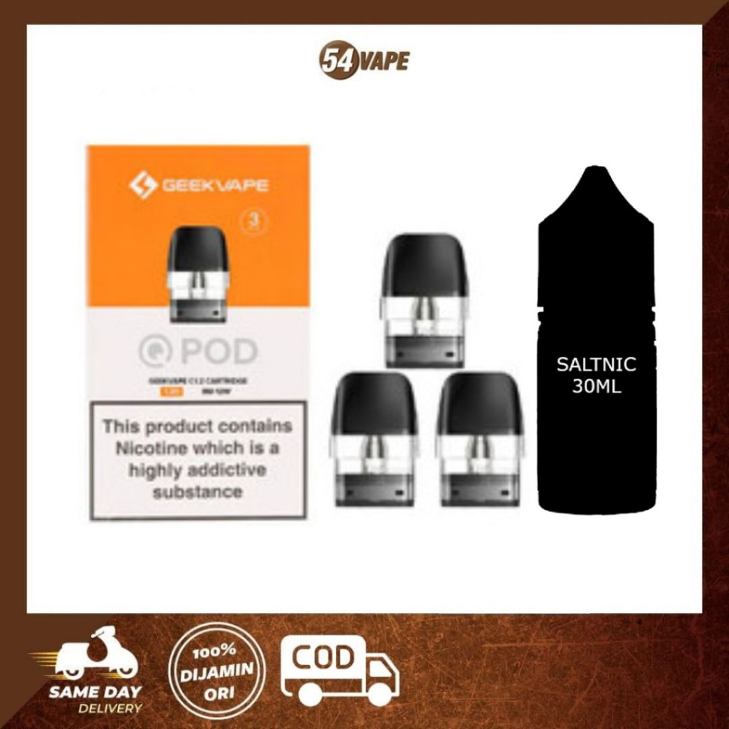Jual Cartridge Wenax Q + Liquid Salt 30ml | Shopee Indonesia
