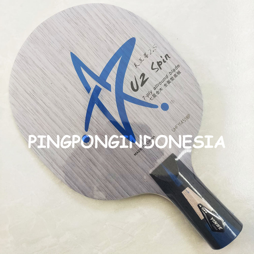 Jual Yinhe U2 Spin - Penhold - Blade Kayu Pingpong Tenis Meja Bat Bet U2 Spin Galaxy U-2 ...