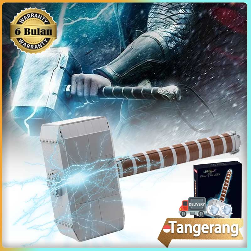 Jual Marvel 76209 Thor's Hammer Mjolnir Power Display Piece Studios ...