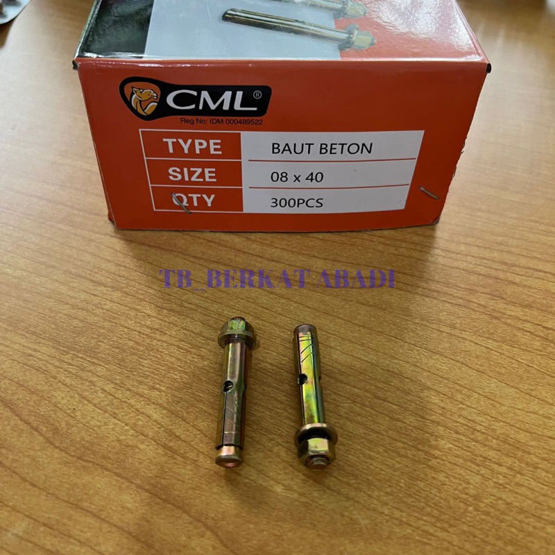 Jual Baut Dynabolt Camel M8 x 40 / Dinabolt Tembok Beton Camel 8 X 40 ...