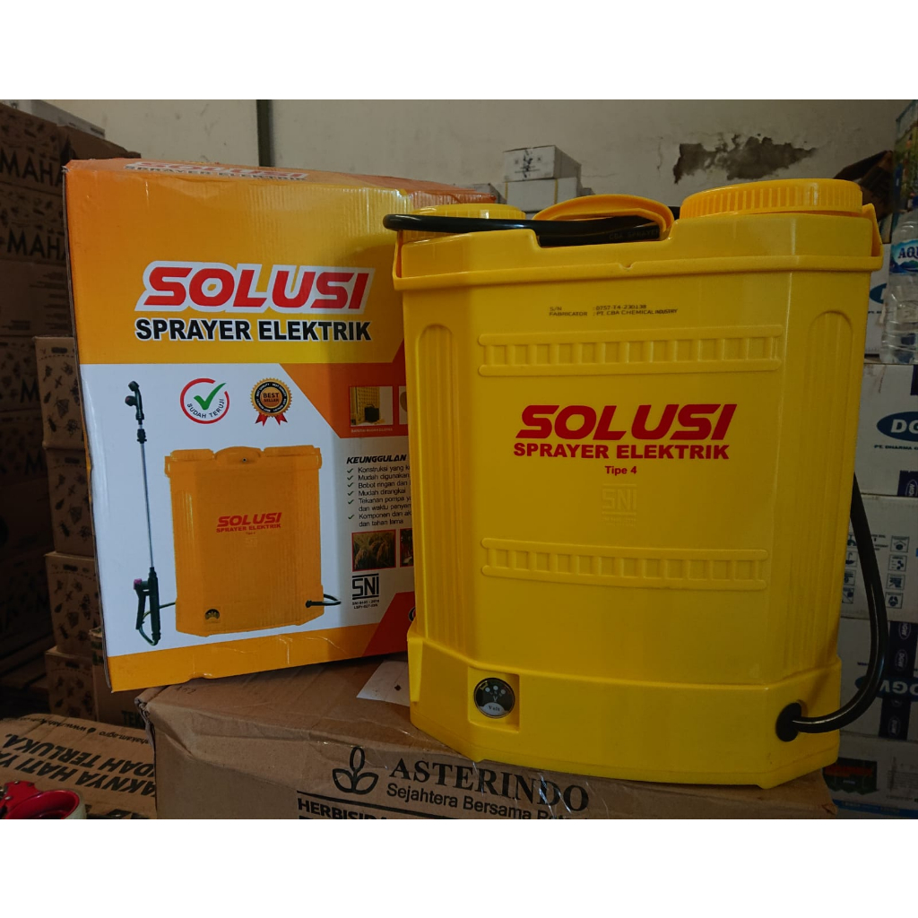 Jual Sprayer Electric Tanki SOLUSI CBA | Shopee Indonesia
