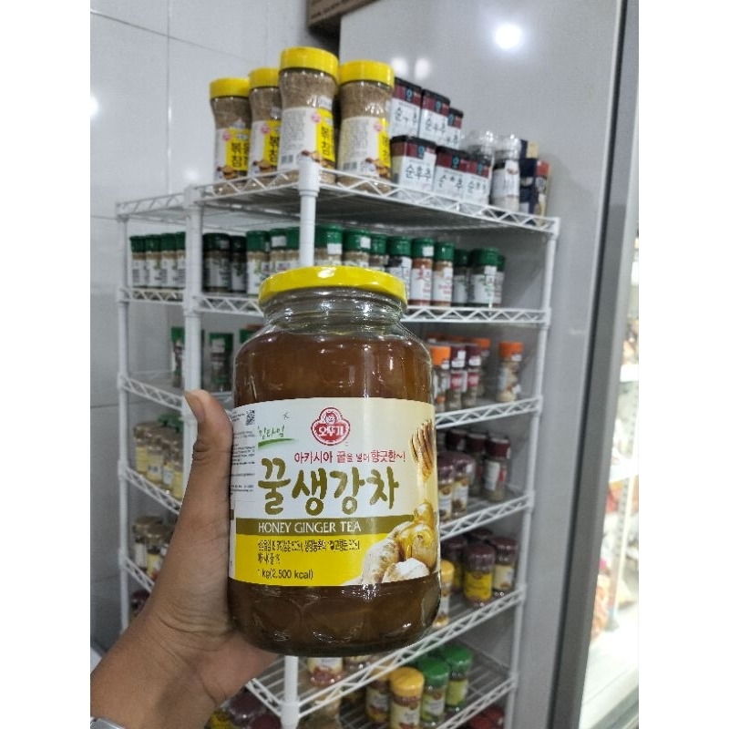 Jual ottogi honey ginger tea 1kg impor korea | Shopee Indonesia