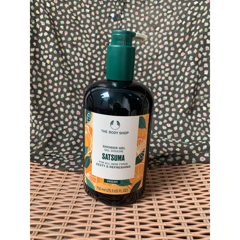 Jual The Body Shop Original Satsuma Shower Gel 750ml Shopee Indonesia