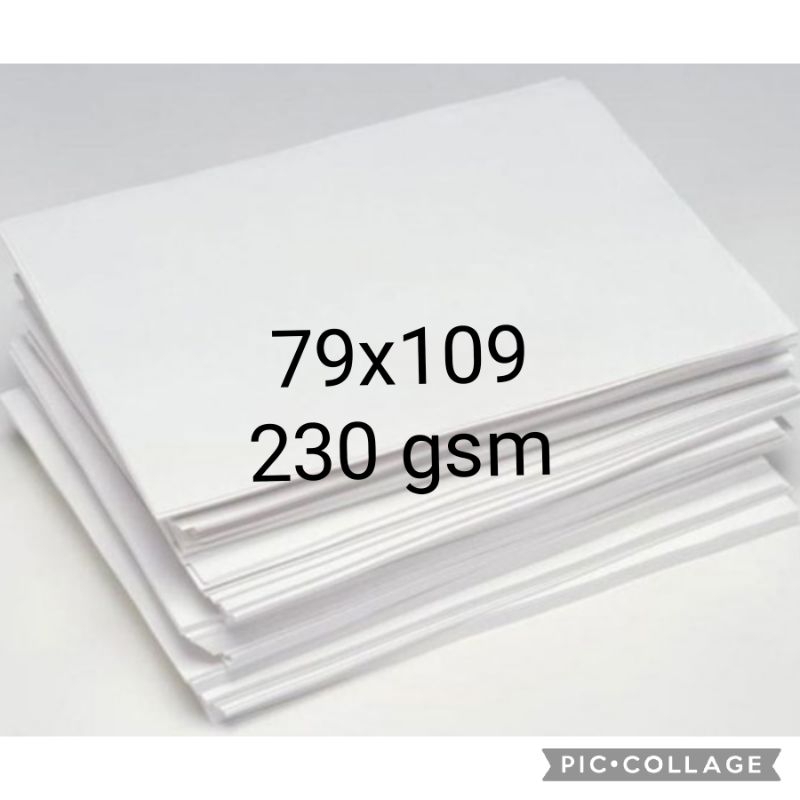 Jual Kertas Ivory / karton ivory / 230 gsm | Shopee Indonesia