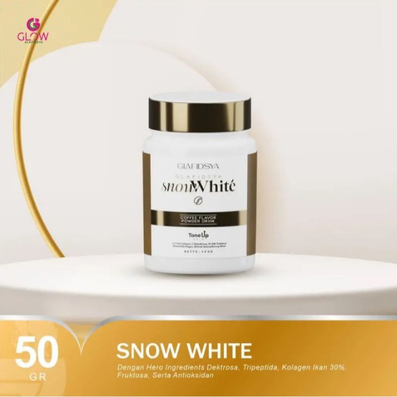 Jual SNOW WHITE TONE UP SKIN GLAFIDSYA BY dr REZA | Shopee Indonesia
