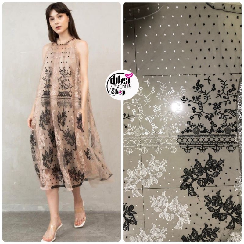 Jual [58] Tile Bordir Etnik Sapto DC (Harga per 0,5m) | Shopee Indonesia