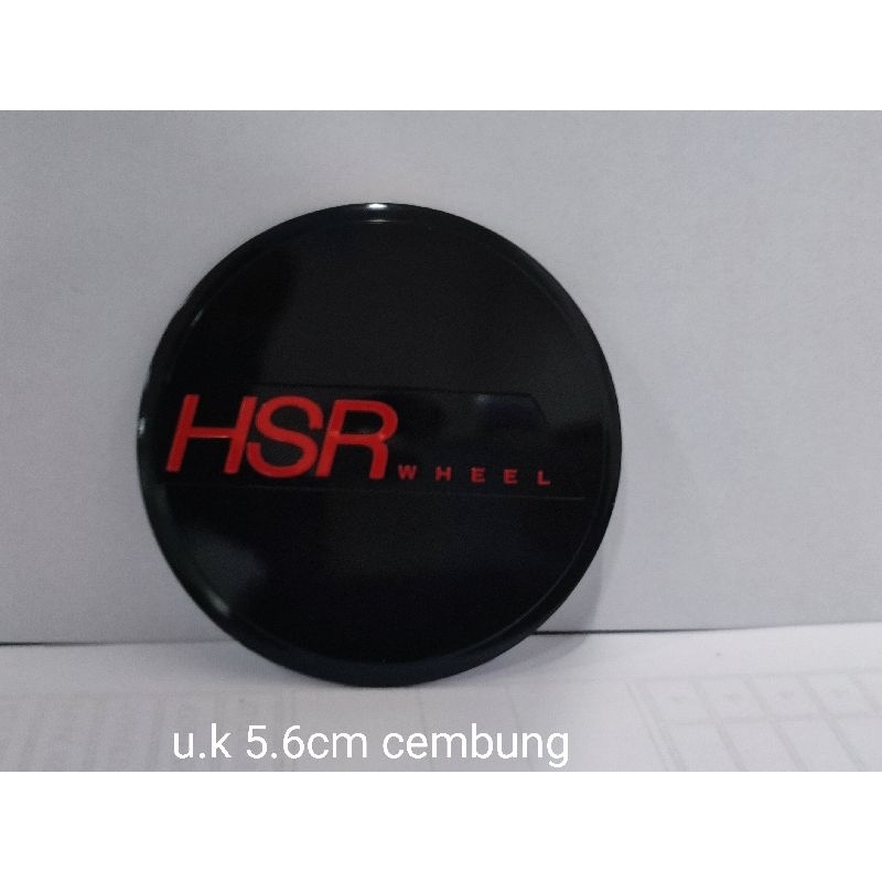 Jual STICKER DOP VELG HSR WHEEL ORIGINAL // Emblem velg mobil Hsr ...