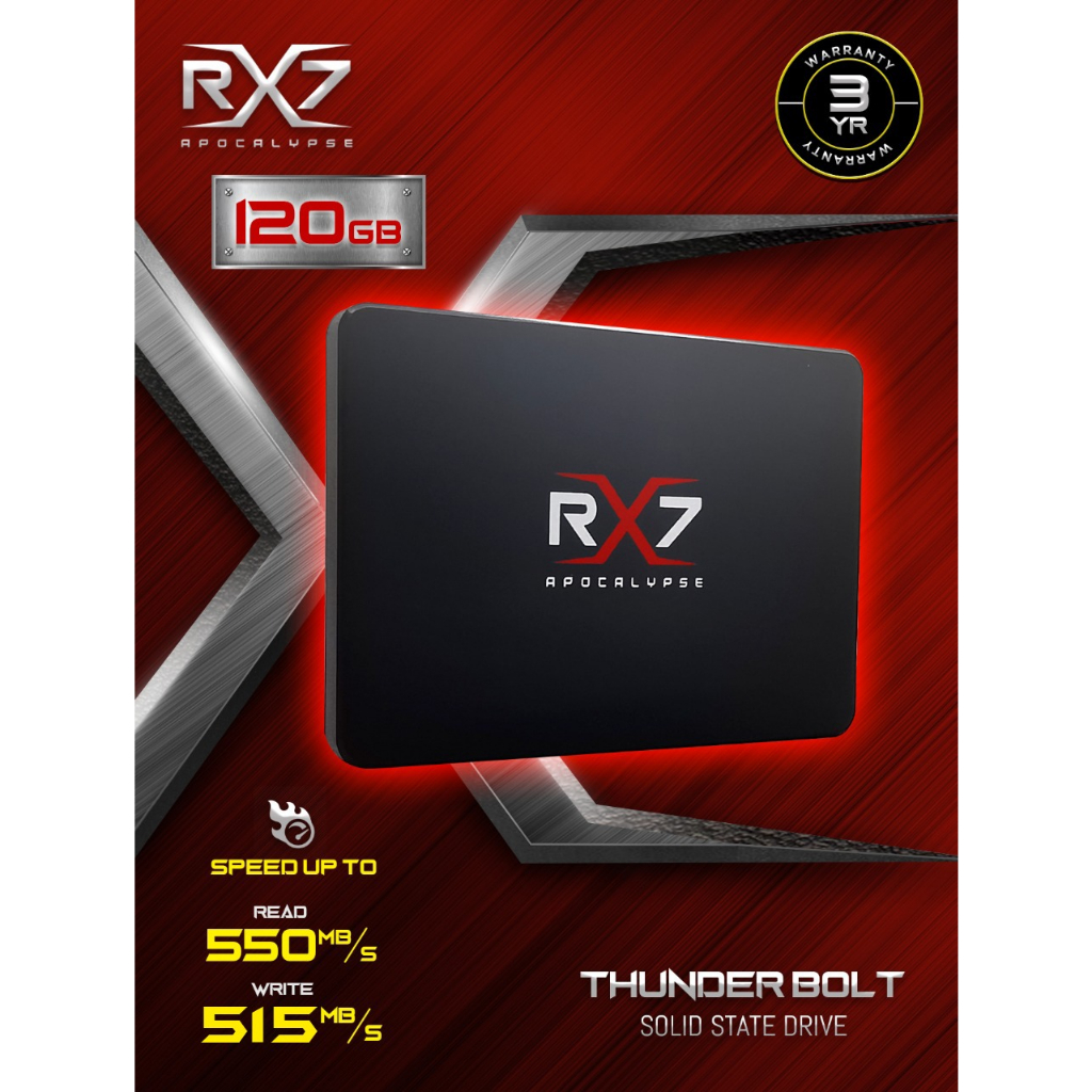 Jual SSD RX7 120GB GARANSI RESMI 3THN | Shopee Indonesia
