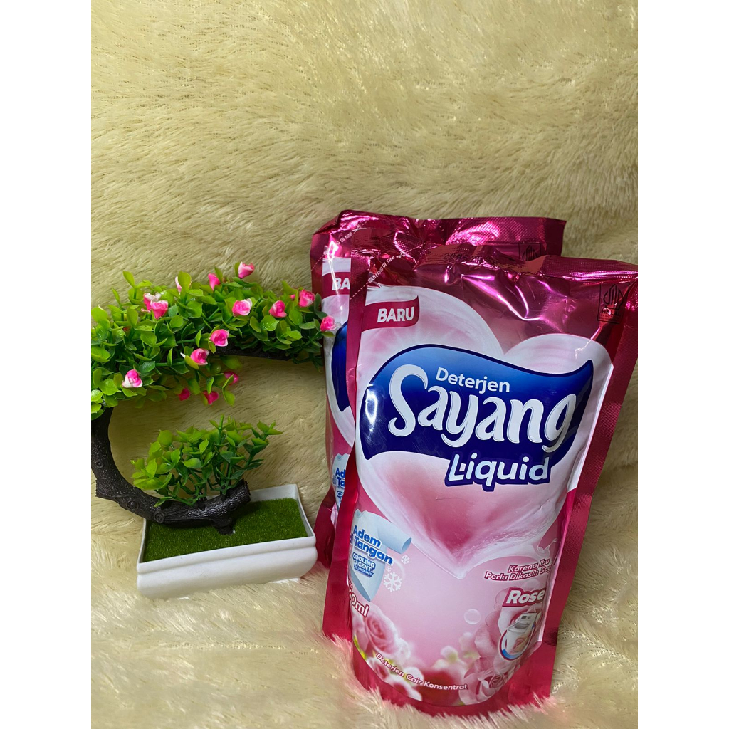 Jual Sayang Deterjen Liquid Konsentrat Rose 750mL | Shopee Indonesia