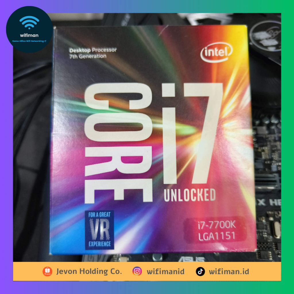 Jual Intel i7 7700k Box CPU Processor LGA 11510 Gen 7 - 7700 K Bukn ...