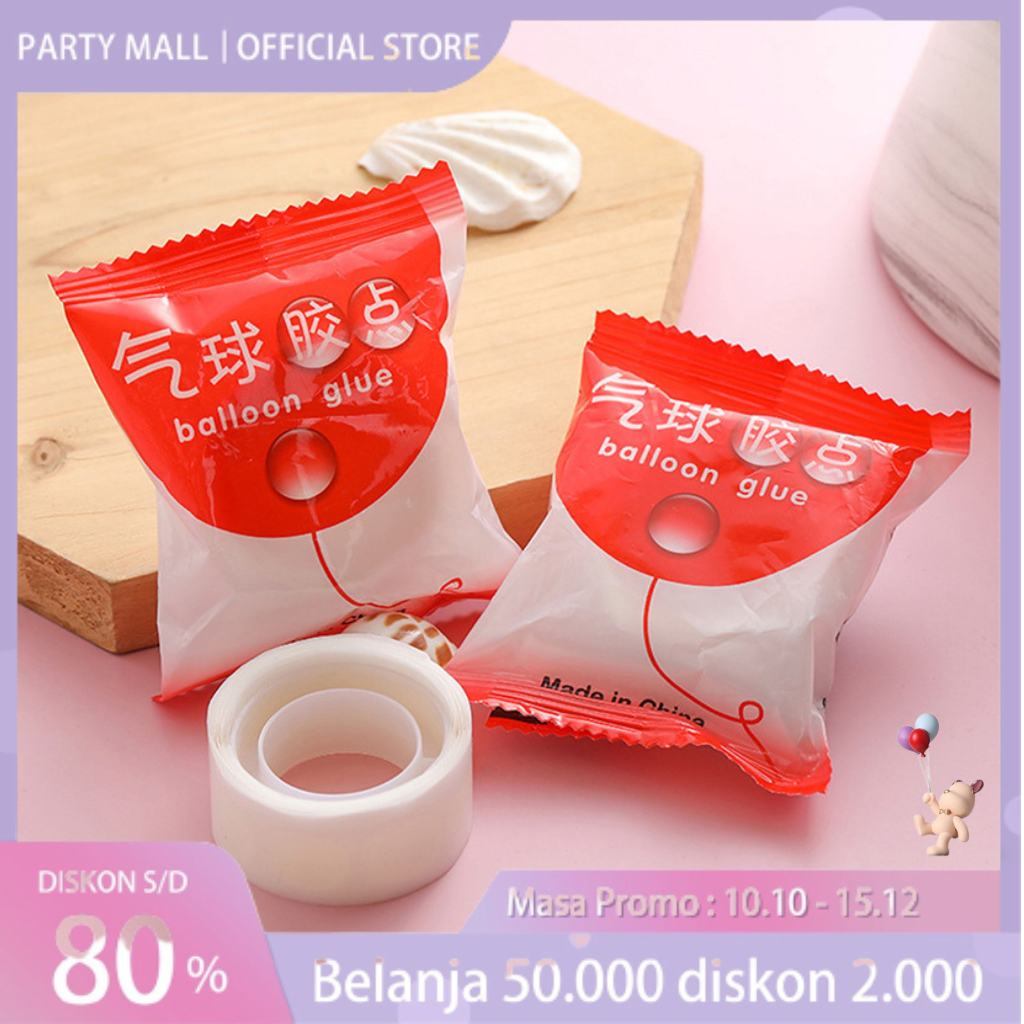 Jual Lem balon / perekat balon di dinding atau atap | Shopee Indonesia