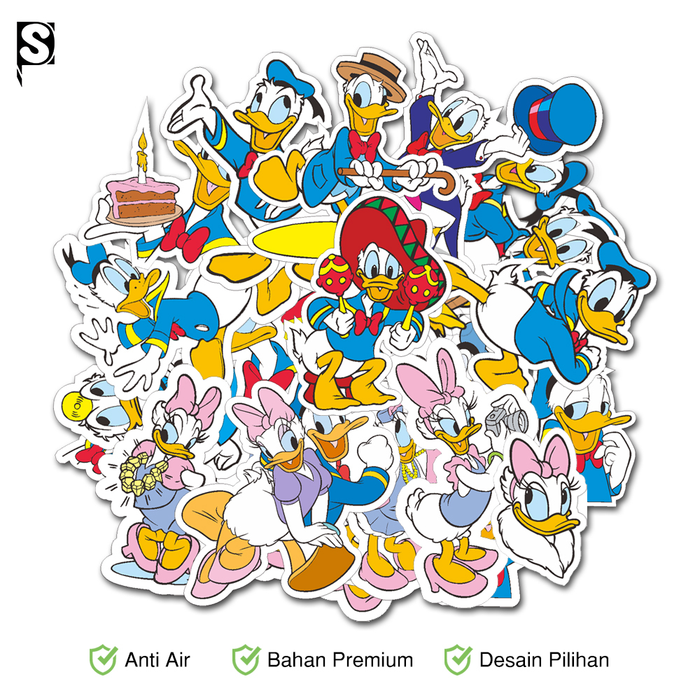 Jual stiker pack donald duck I stiker laptop I stiker tumblr I stiker ...