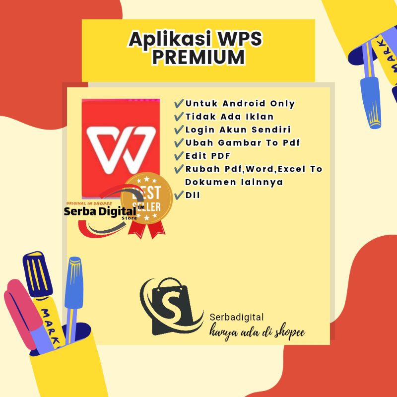 Jual Aplikasi WPS PREMIUM | Shopee Indonesia