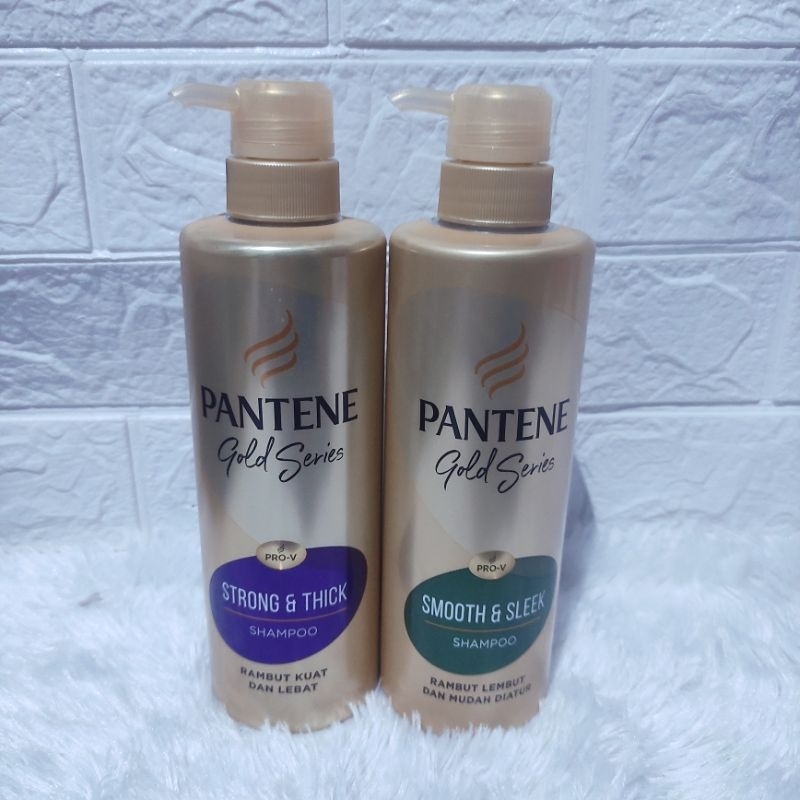 Jual sampo pantene gold smooth sleek strong thick 450ml | Shopee Indonesia