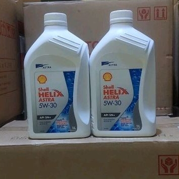 Jual Oli Mobil Shell Helix ASTRA 5W-30 API SN + | SHELL ASTRA 1 LITER ...