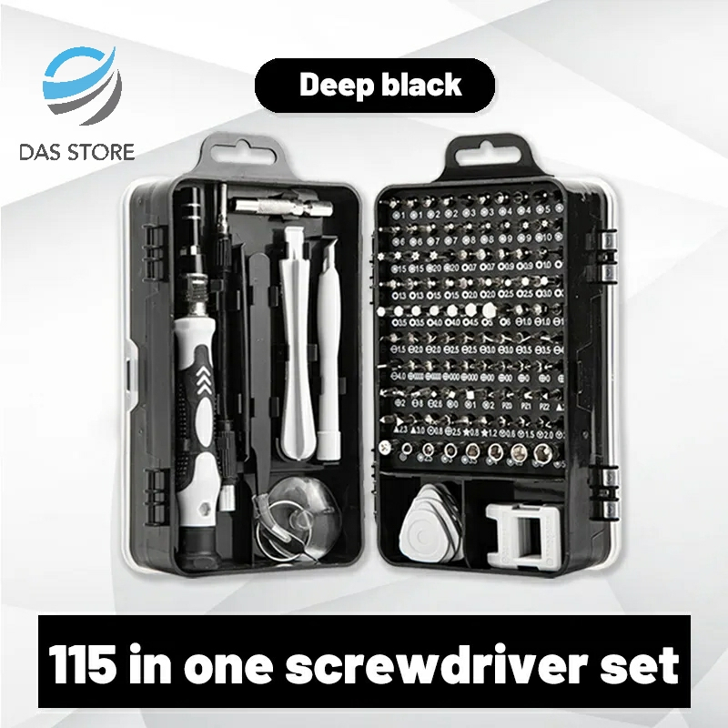 Jual Obeng HP Full Set 115 in 1 Multifungsi/ Obeng 115 in 1 HP Full Set Obeng Service Komputer ...