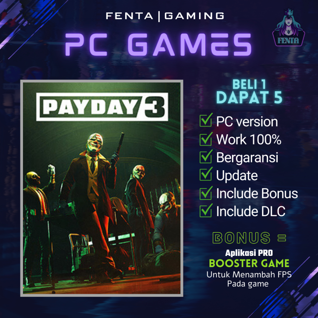 Jual PAY DAY 3 - GAME PC - GAME LAPTOP | Shopee Indonesia
