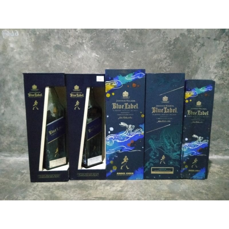 Jual botol bekas blue label limited edition | Shopee Indonesia