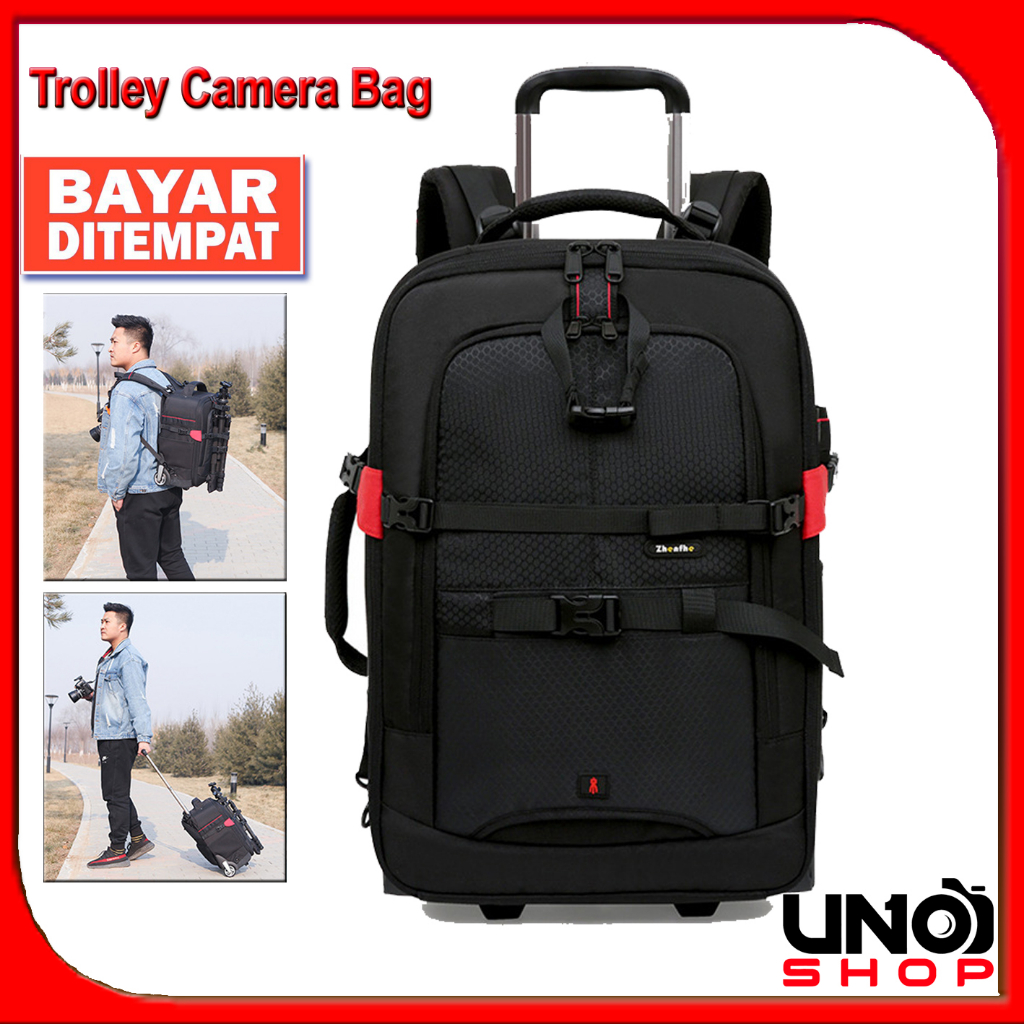 Jual Tas Kamera Koper Troli Multifungsi - Professional Trolley Camera ...