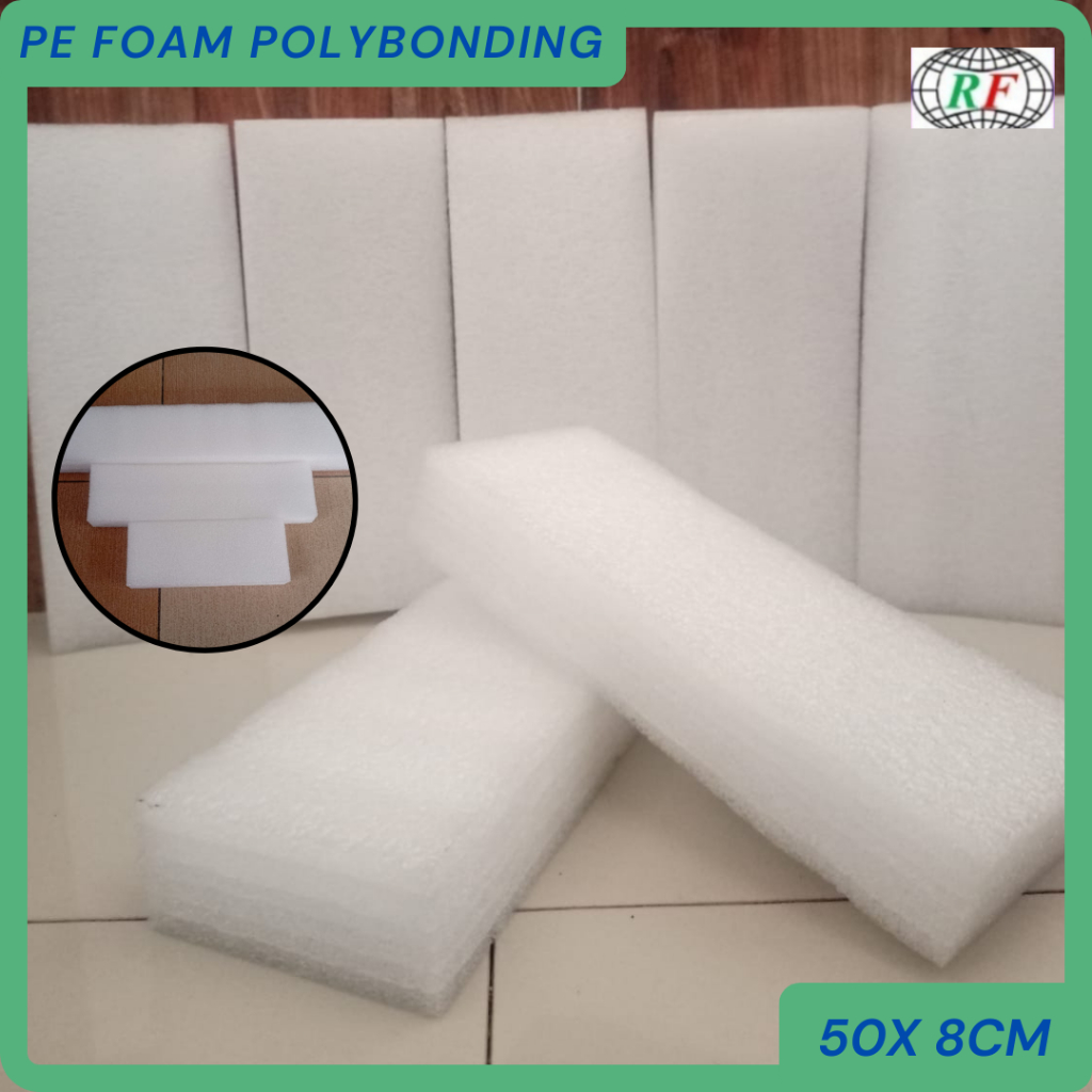 Jual Busa Packing Polyfoam 50 x 8cm PE Foam Polybonding Busa Gabus ...