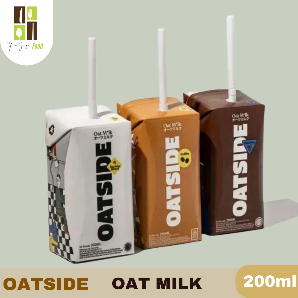 Jual Oatside / Oat Milk / Milk Chocolate / Coklat / Milk Coffee / Milk Barista Blend 200 ml ...