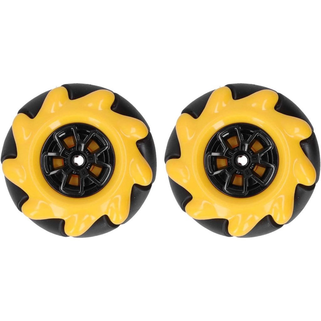Jual 1set Omni Directional D 80mm mecanum wheel roda for smart car ...
