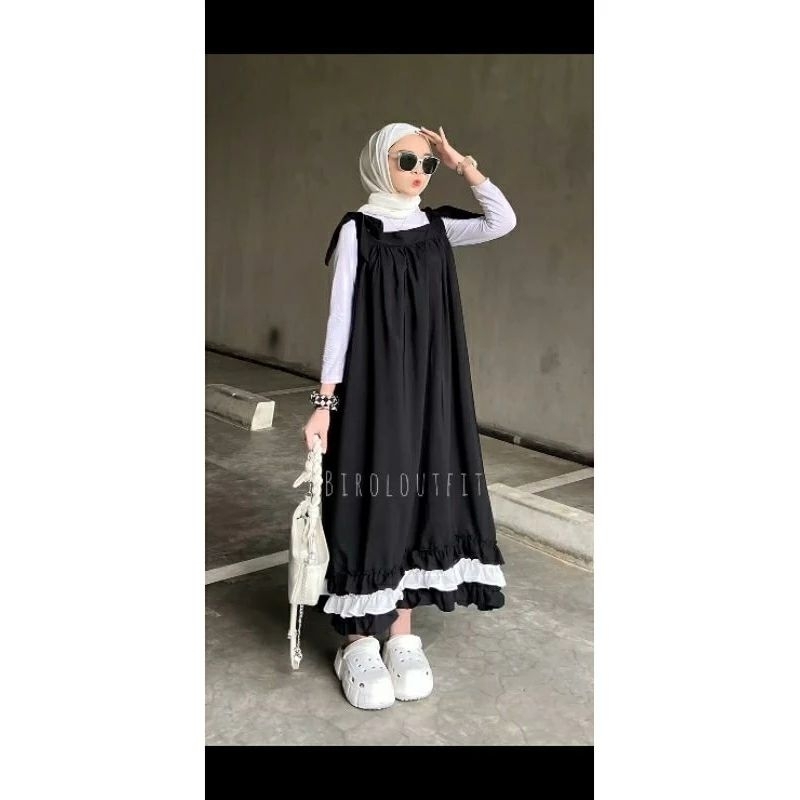Jual Overall Jiso Overall Dress UMBRELLA | Shopee Indonesia