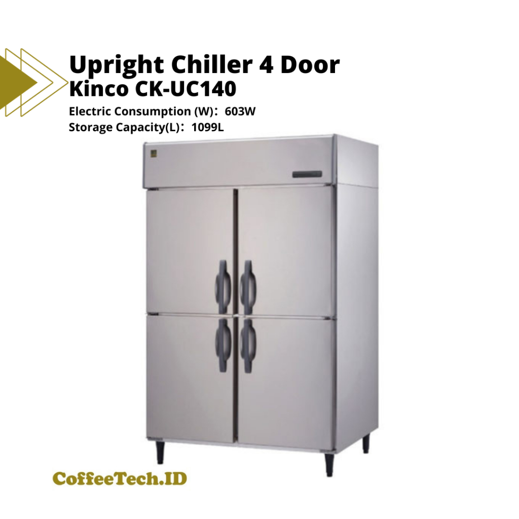Jual Kinco Upright Chilller 4 Door Model CK-UC140 | Shopee Indonesia