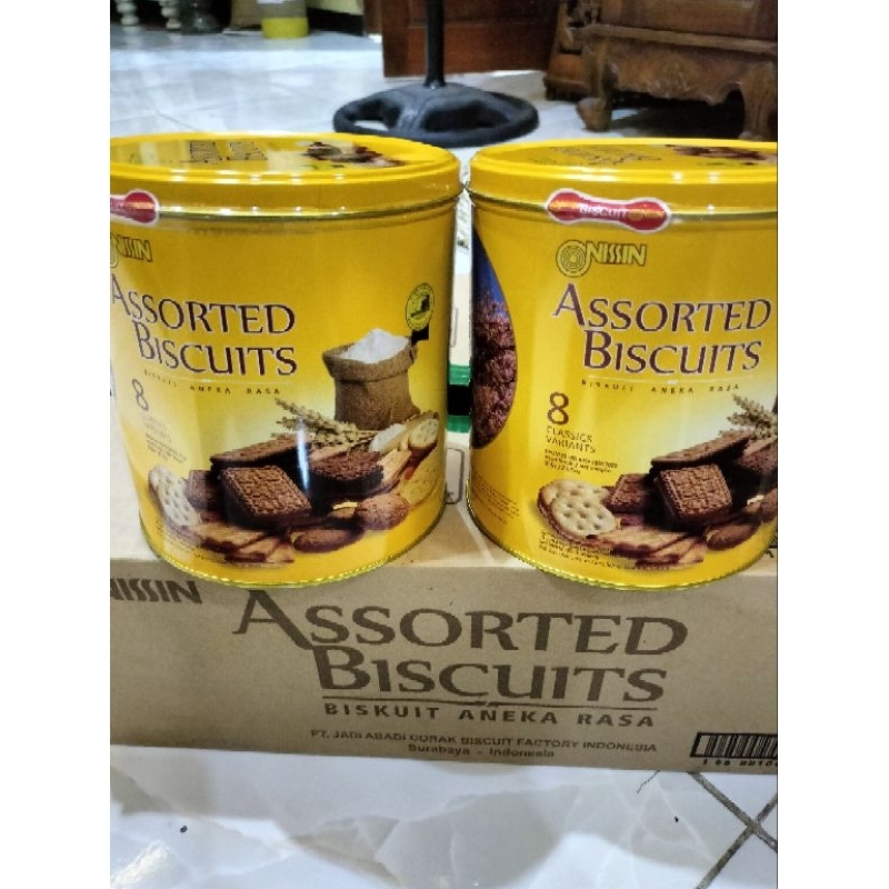 Jual BISCUITS ASSORTED ANEKA RASA NISSIN 8 CLASSICS VARIANTS 650GRM ...