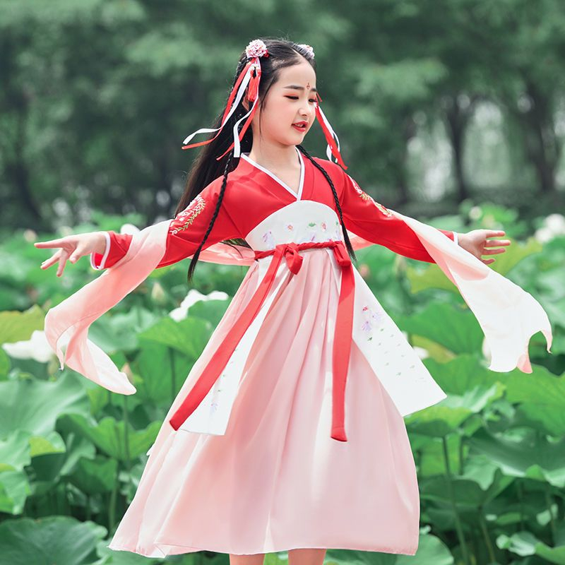 Jual cheongsam Dress anak baju perempuan hanfu China dress QIPAO kostum ...