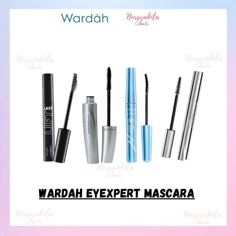 Jual Mascara Wardah - Eyexpert Series | Liftlast Waterproof | Volume ...