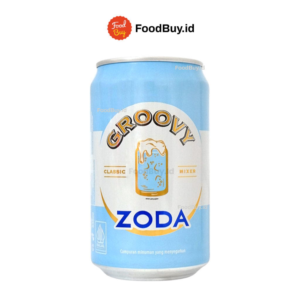 Jual Groovy Zoda Soda Water Kaleng 330 ml | Shopee Indonesia
