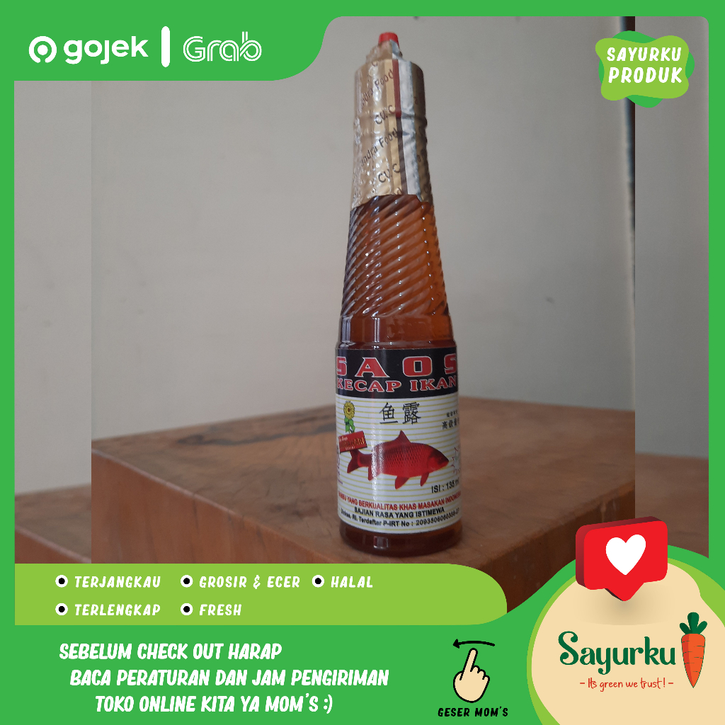 Jual SAOS MATAHARI Kecap Ikan Botol 135ml | Shopee Indonesia