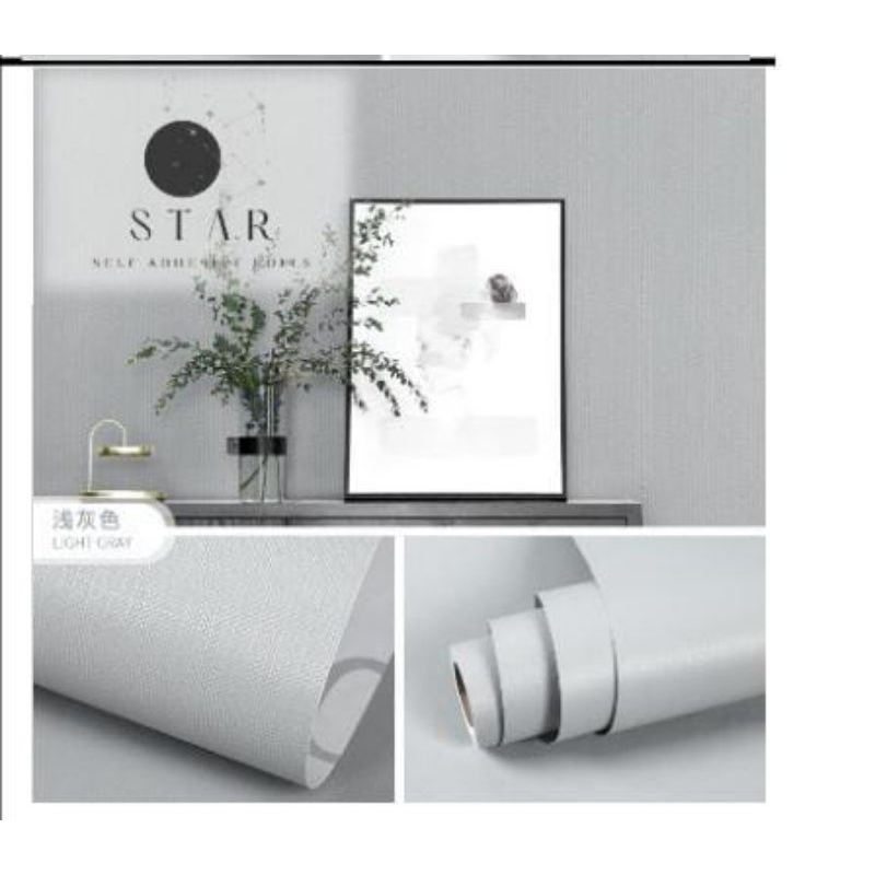 Jual Wallpaper Sticker Dinding Polos Abu abu muda|Hijau Toska|Diagonal ...