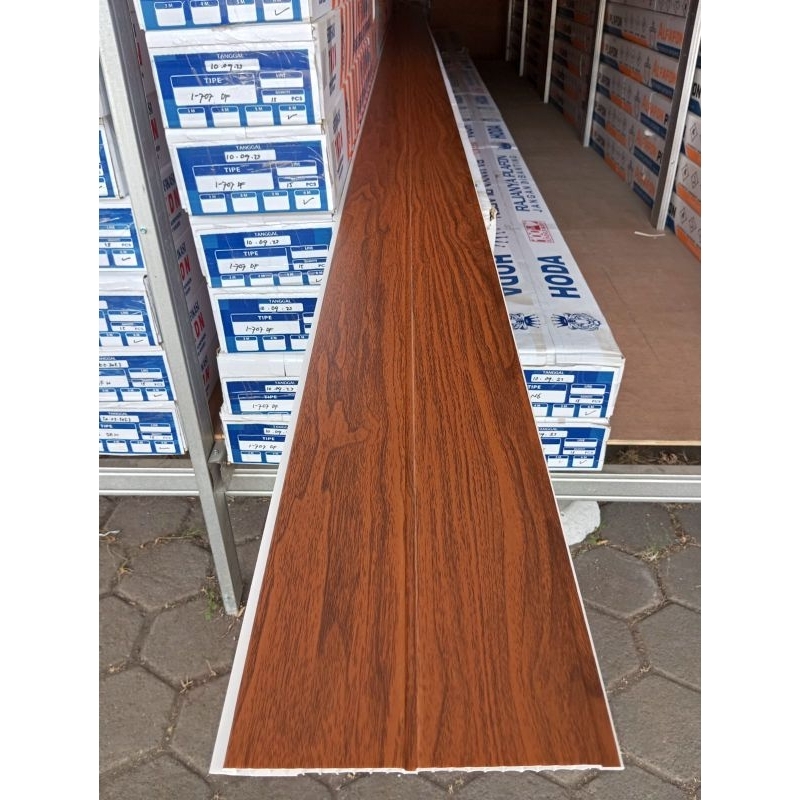 Jual Plafon PVC Serat Kayu Natt Doff HODA i-706 DFN | Shopee Indonesia