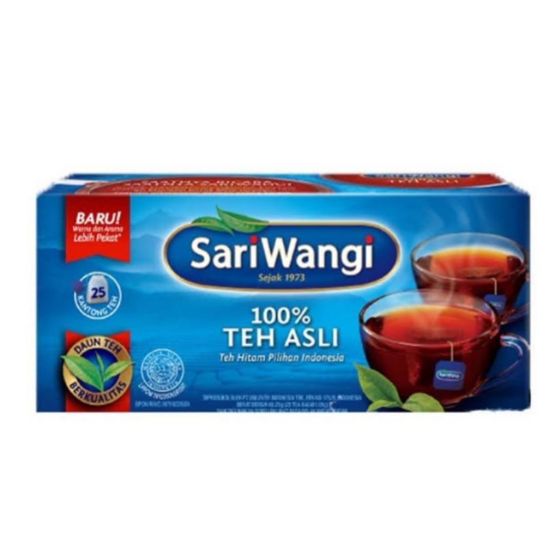 Jual Teh Sariwangi / Box (25 pcs) | Shopee Indonesia